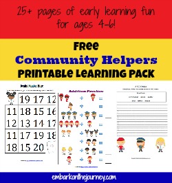 Community Helpers Pack 250