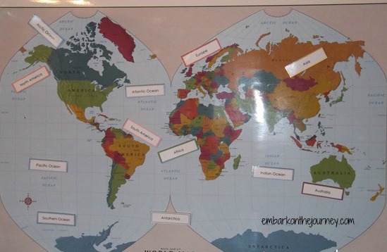 Elementary Geography: Continents and Oceans