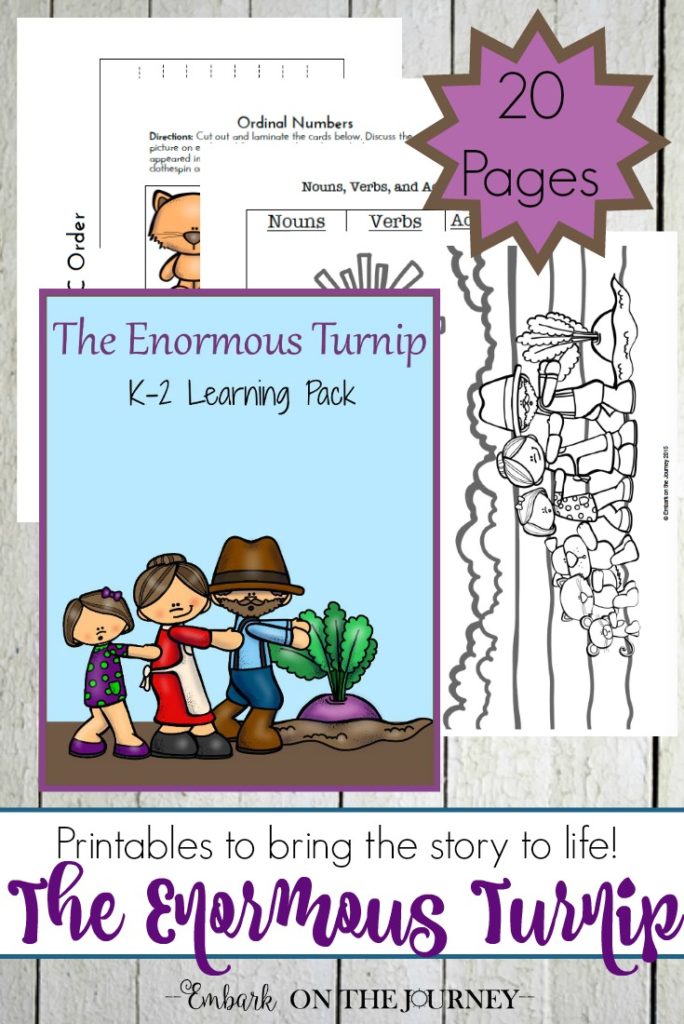 Here’s a fun collection of The Enormous Turnip hands-on activities and ...