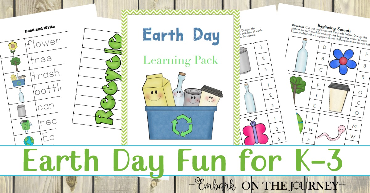 Earth Day is just around the corner! Add this Earth Day printable to ...