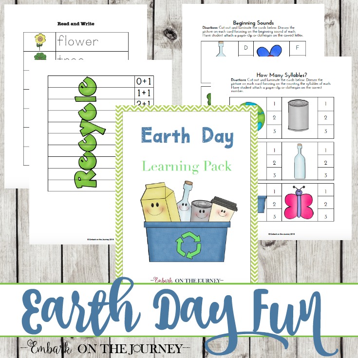 Earth Day is just around the corner! Add this Earth Day printable to ...