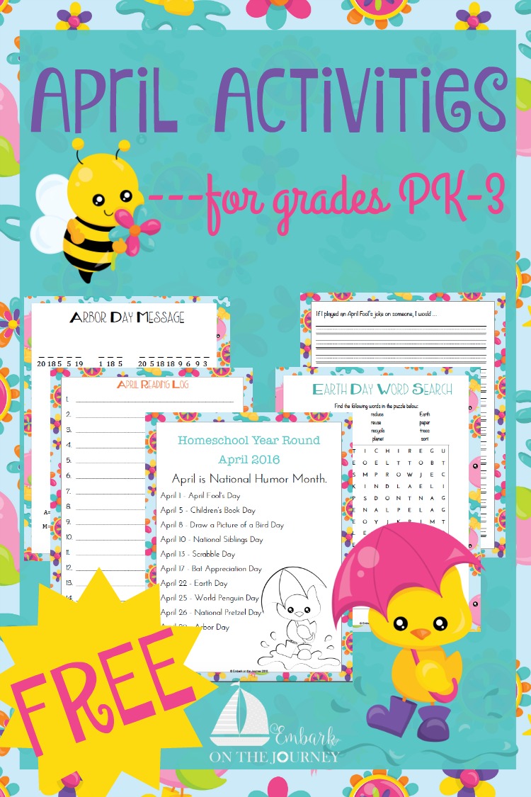 Add some fun studies to your April homeschool lessons with these units ...