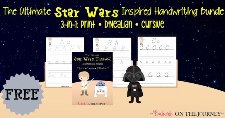 Celebrate Star Wars Day with your students and this amazing handwriting ...