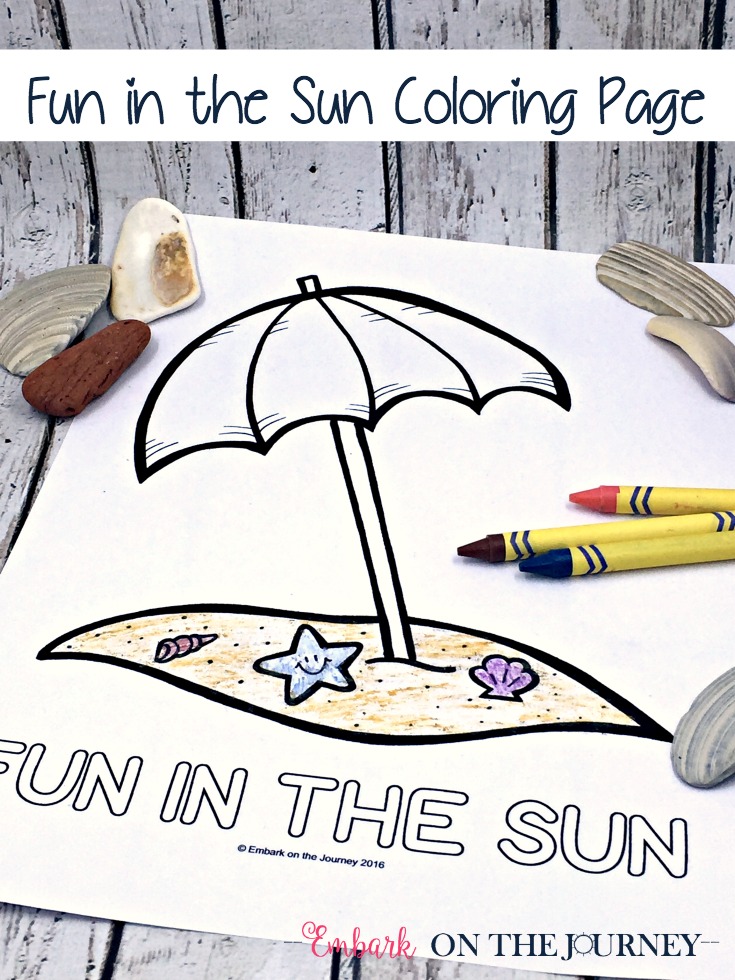 Keep kids occupied this summer with a Fun in the Sun summer-themed ...