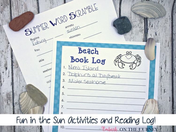 Keep kids occupied this summer with a Fun in the Sun summer-themed ...