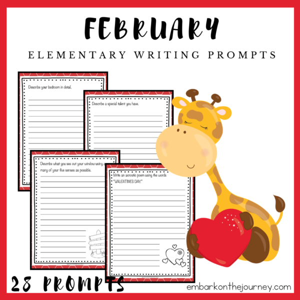 February Writing Prompts