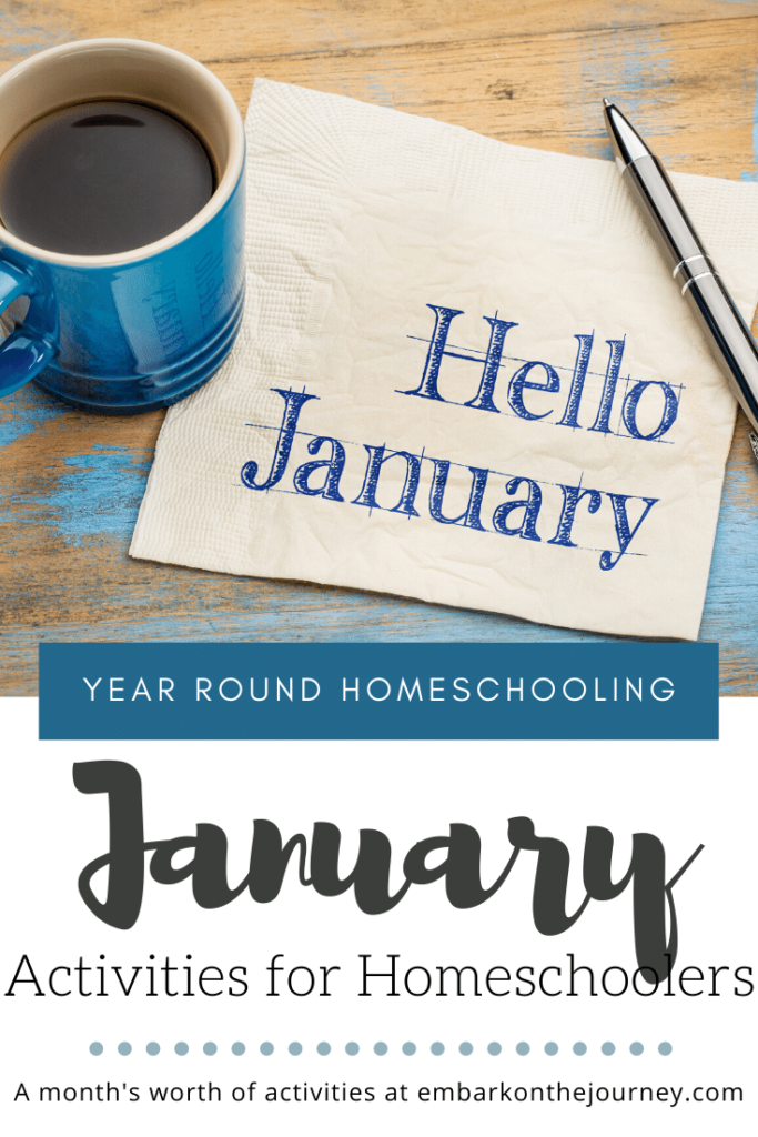 Year Round Homeschooling: January Ideas