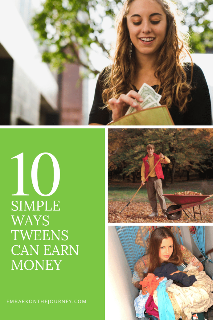 10 Ways for Tweens to Make Money