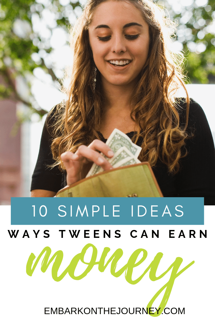 10 Ways for Tweens to Make Money
