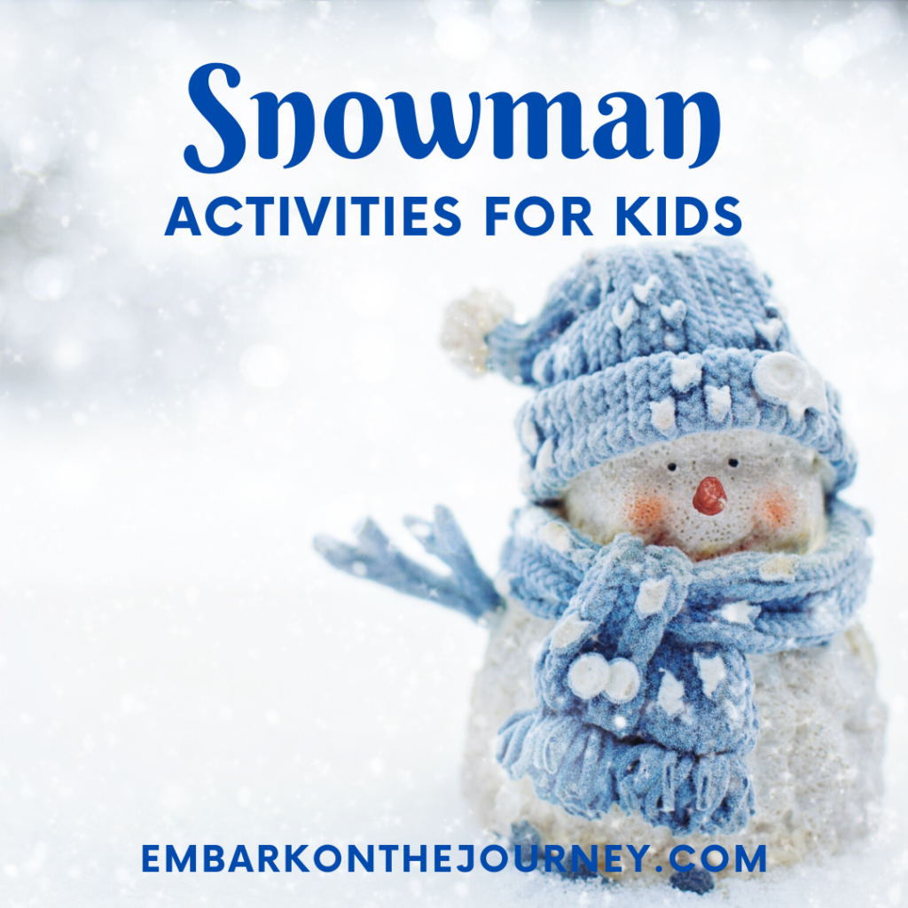 Snowman Activities for Kids