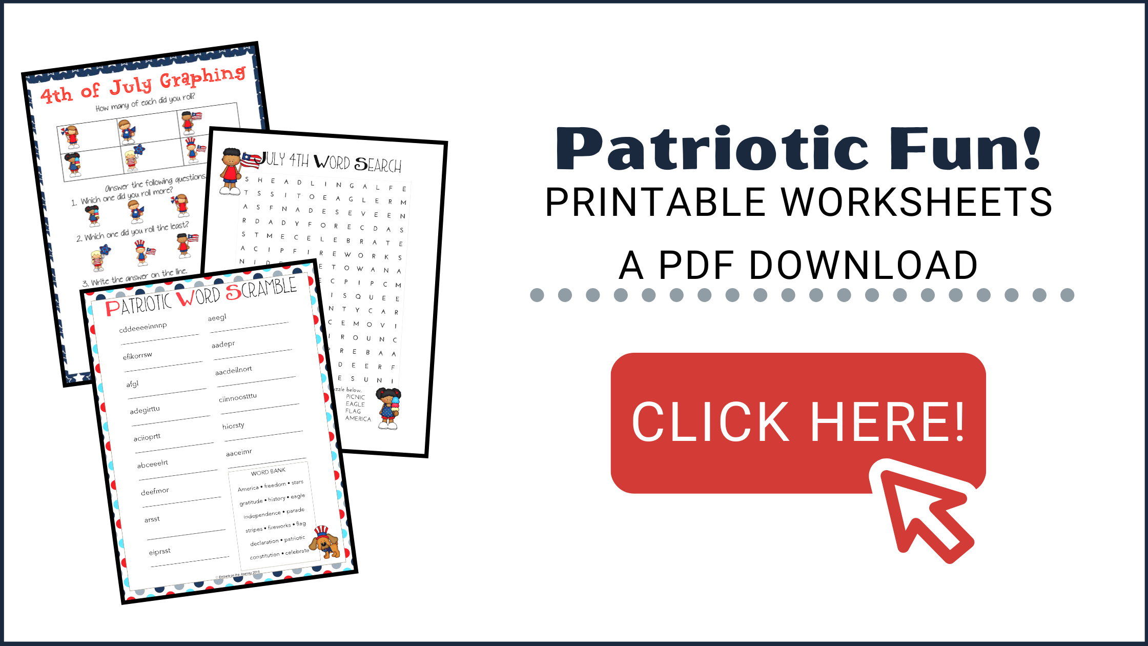 Printable Patriotic Games for Kids