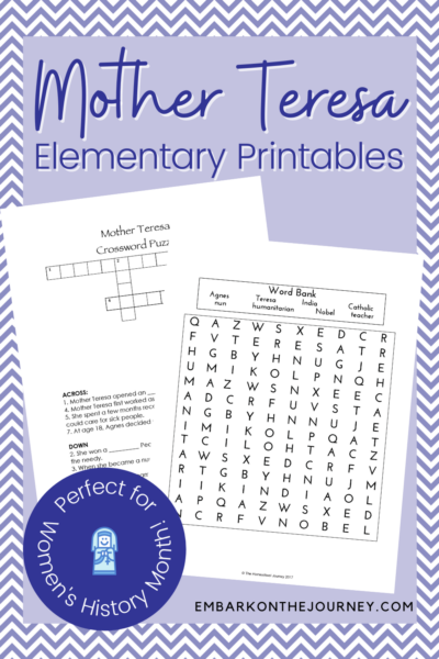 Mother Teresa Worksheets