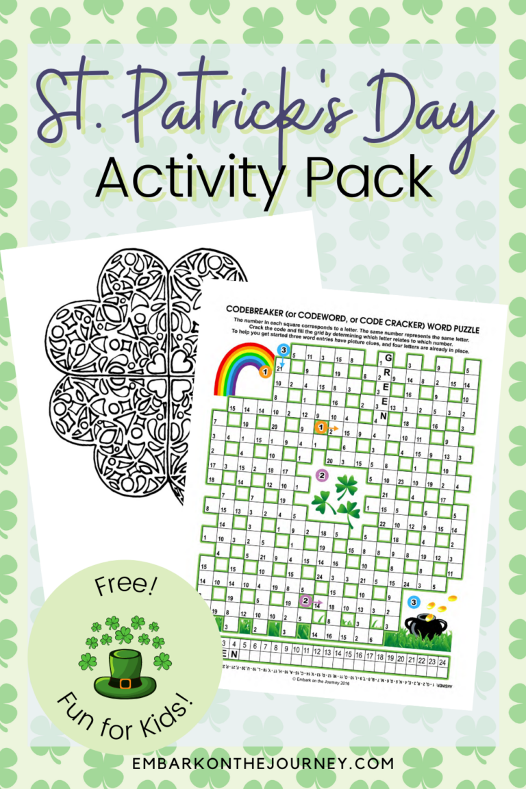 St Patrick Day Printable Activities