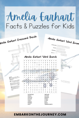 Amelia Earhart Activities
