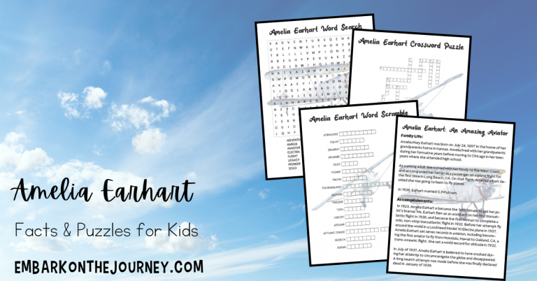 Amelia Earhart Activities
