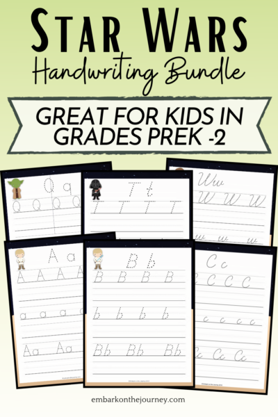 Star Wars Handwriting Bundle