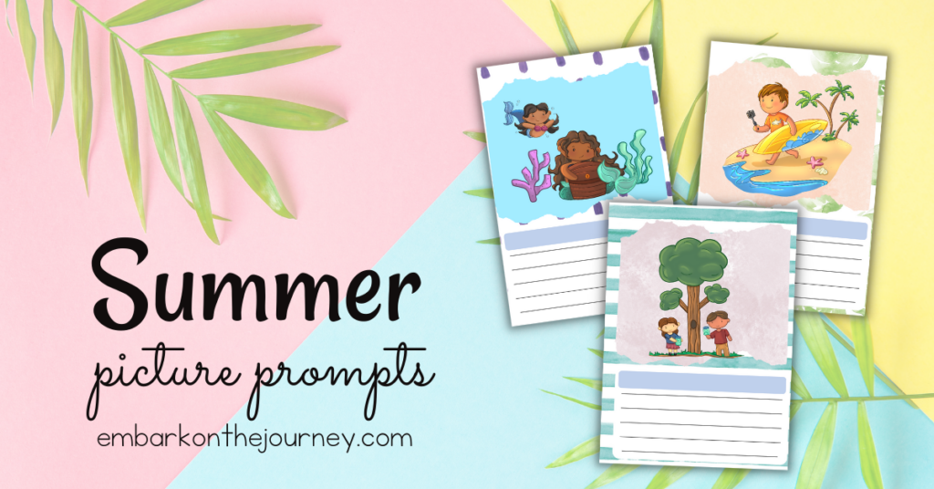 Summer Elementary Picture Prompts